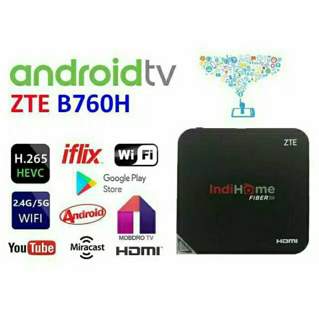 Jual TV Box Android Smart TV Stb Android ZTE ZXV10-B760H Sudah ROOT ...