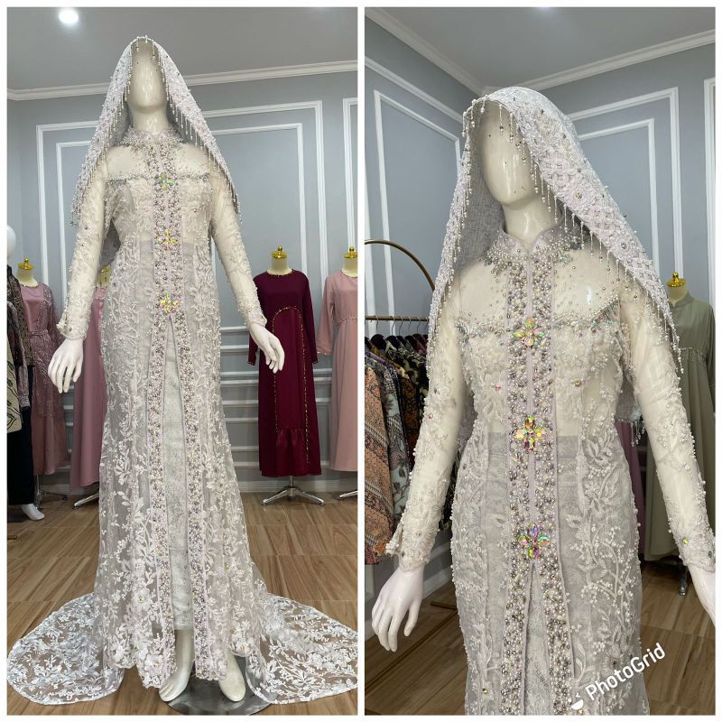 Jual DRESS PENGATEN PAYET KOTO GADANG 2022//BAJU AKAD NIKAH | Shopee ...