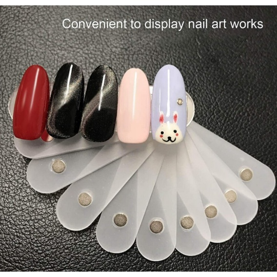 Jual Acrylic Magnet nail display magnet nail book acrylic display ...