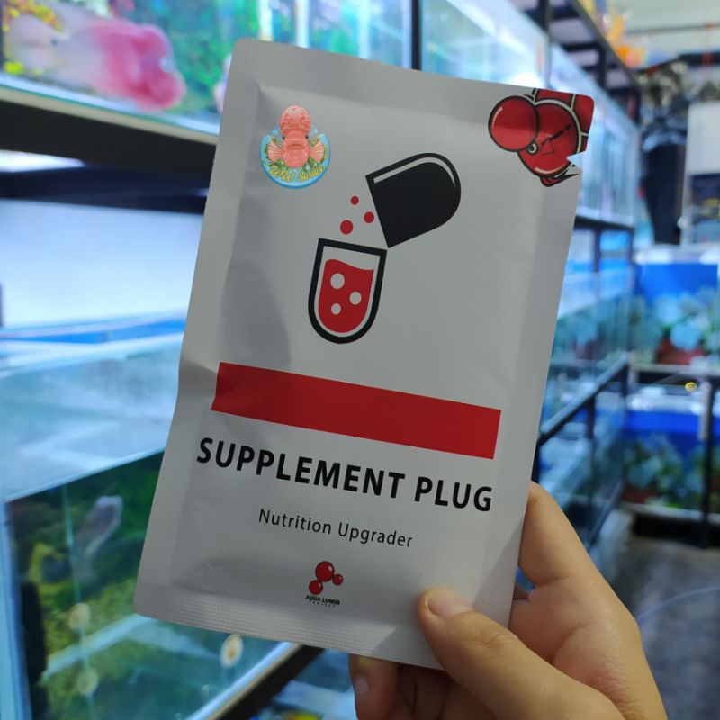 Jual SUPPLEMENT PLUG AQUALUNUB 50gr - Suplemen Multivitamin Mineral Meningkatkan Nafsu Makan ...