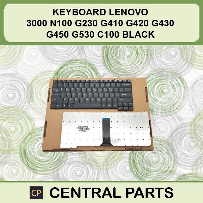 Jual Keyboard Lenovo 3000 N100 G230 G410 G420 G430 G450 G530 C100 Black ...