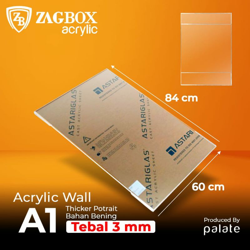 Jual Acrylic Wall - Akrilik Thicker A1 Portrait - Akrilik Dinding ...
