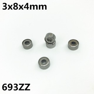 Jual BEARING 693 3x8x4mm Miniature Single Row Deep Groove Ball Bearing ...