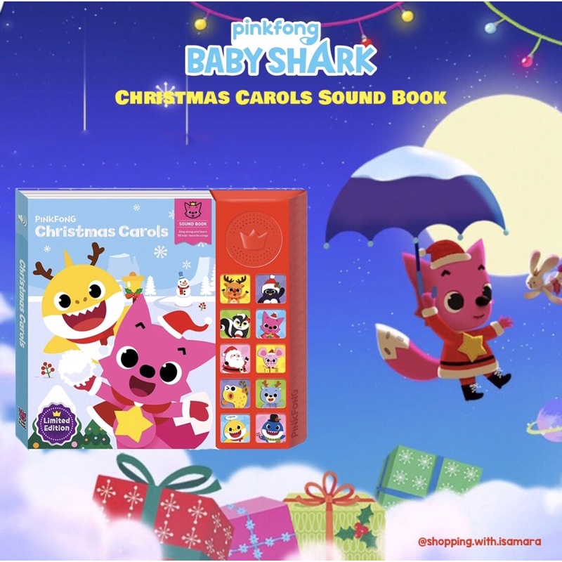 Jual Pinkfong Christmas Carols Sound Book | Shopee Indonesia