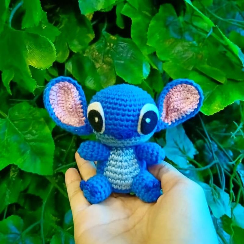 Jual Stitch Amigurumi / Boneka Rajut Stitch | Shopee Indonesia