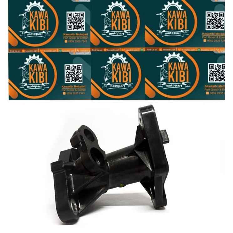 Jual MANIPOL ALUMINIUM VERZA FI - Pipa Intake Manipul Insulator Honda ...