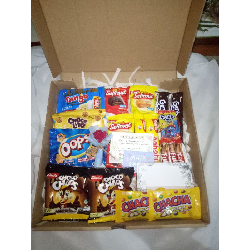 Jual Gift box snack atau hampers snack ukuran xl | Shopee Indonesia