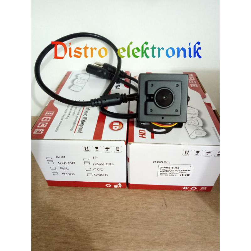Jual Kamera Cctv AHD Mini Pinhole 2MP FULL HD 1080P Camera Indoor Mini ...
