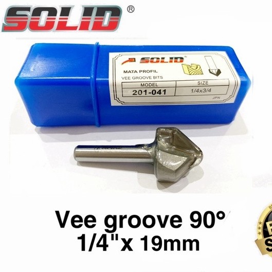 Jual Mata router mata profil 201-041 vee groove bits 19mm | Shopee ...