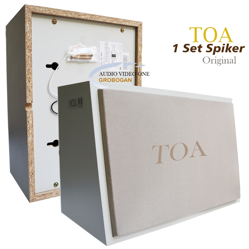 Jual Speaker Toa ZS-062 Spiker Bok isi 2 Pc Speker Dinding Ruangan TOA ...