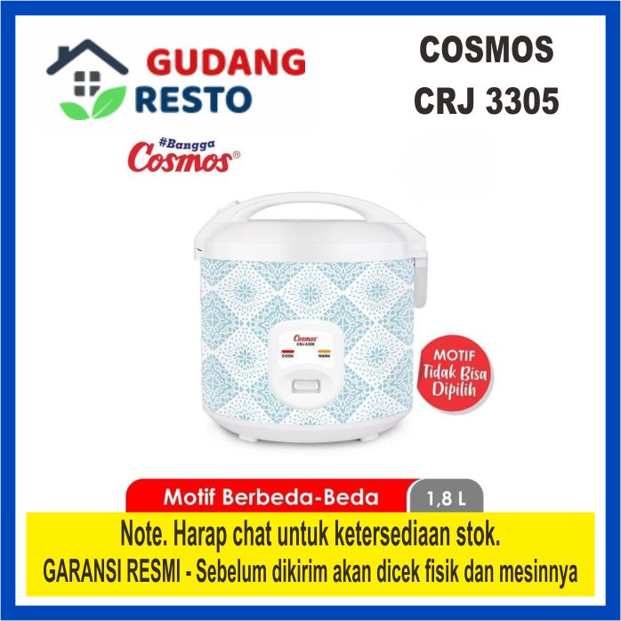 Jual COSMOS CRJ 3305 / CRJ3305 MAGICCOM RICECOOKER 1.8 L SURPRISE ...