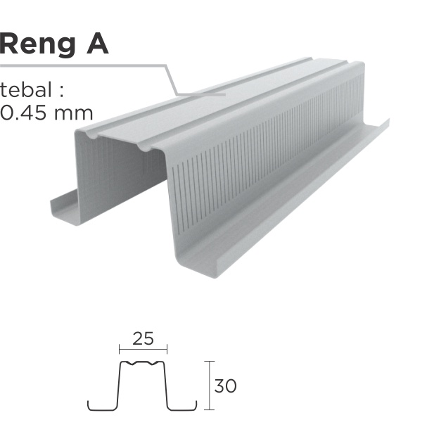 Jual Truss - Reng A - Reng MM - Panjang 6 Meter - Tebal 0.45 | Shopee ...