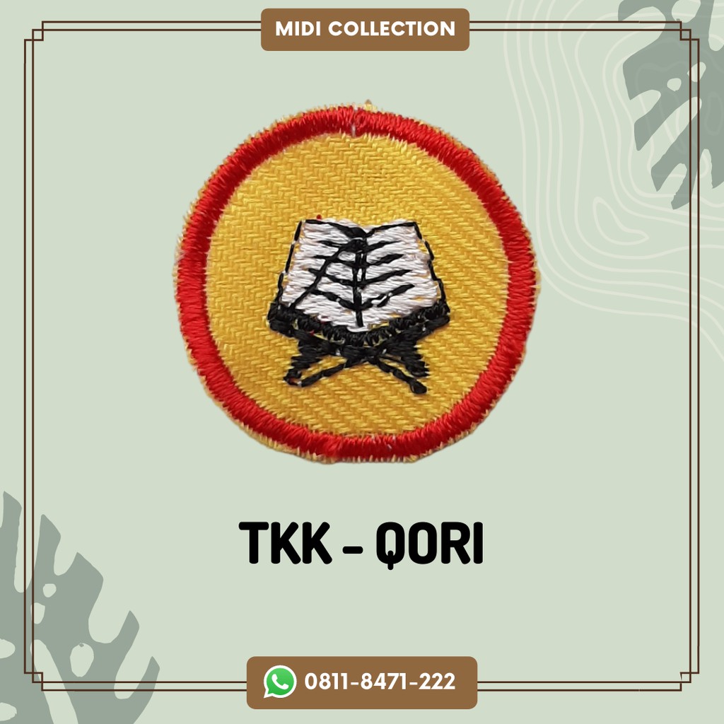 Jual Bet/Bedge Bordir Tanda Kecakapan Khusus (TKK) PENGGALANG Tingkat ...