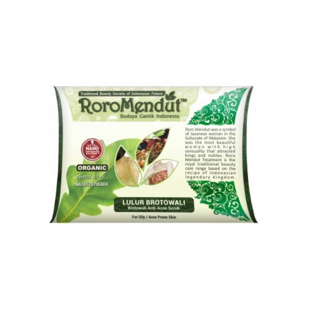 Jual Roro Mendut Original Lulur Brotowali 40 gr | Shopee Indonesia