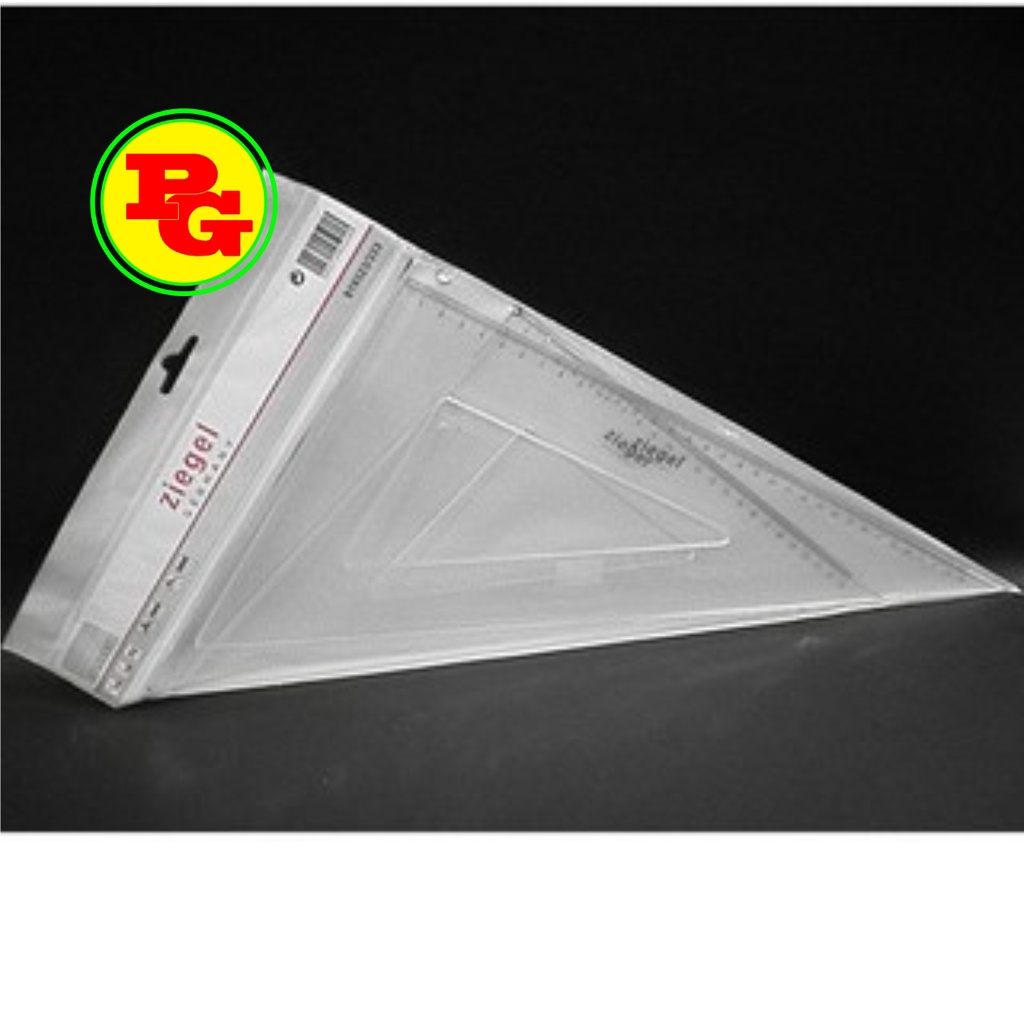 Jual PENGGARIS SEGITIGA ZIEGEL ROTRING / SEGITIGA BESAR /ALPAHARAPH NO ...