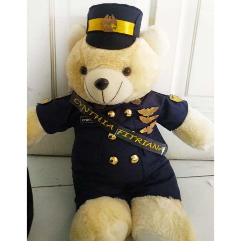 Jual Boneka Wisuda Profesi Polisi TNI Dokter Taruna Taruni Custom ...