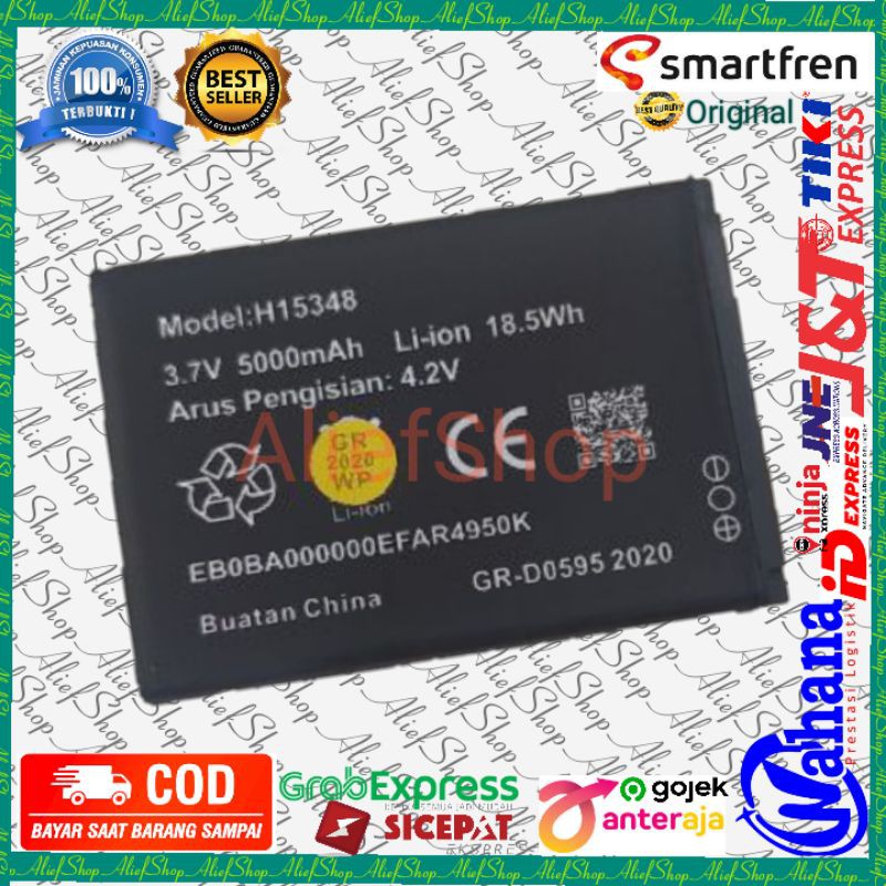 Jual Batrai Andromax M2Y Wifi Batre H15348 Smartfren Baterai Original ...