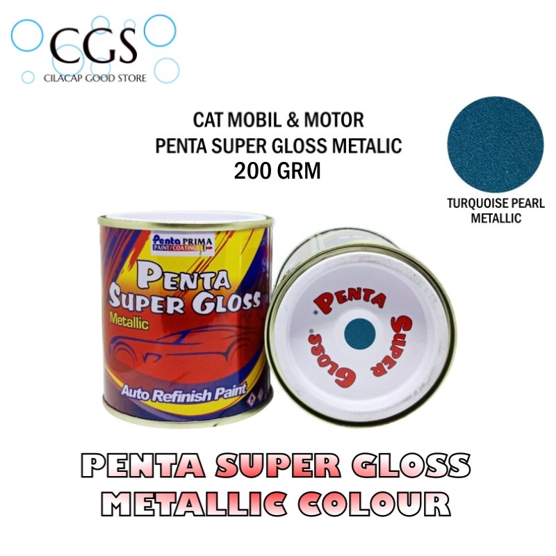 Jual Cat Penta TOSCA Turquoise Pearl 200 gram - cat motor toska - cat ...