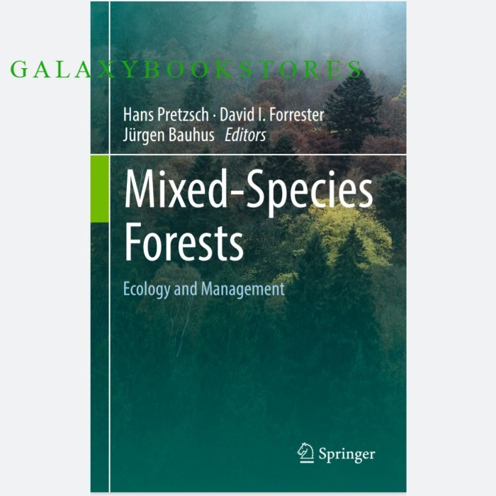 Jual BUKU Mixed-Species Forests Ecology and Management | Shopee Indonesia
