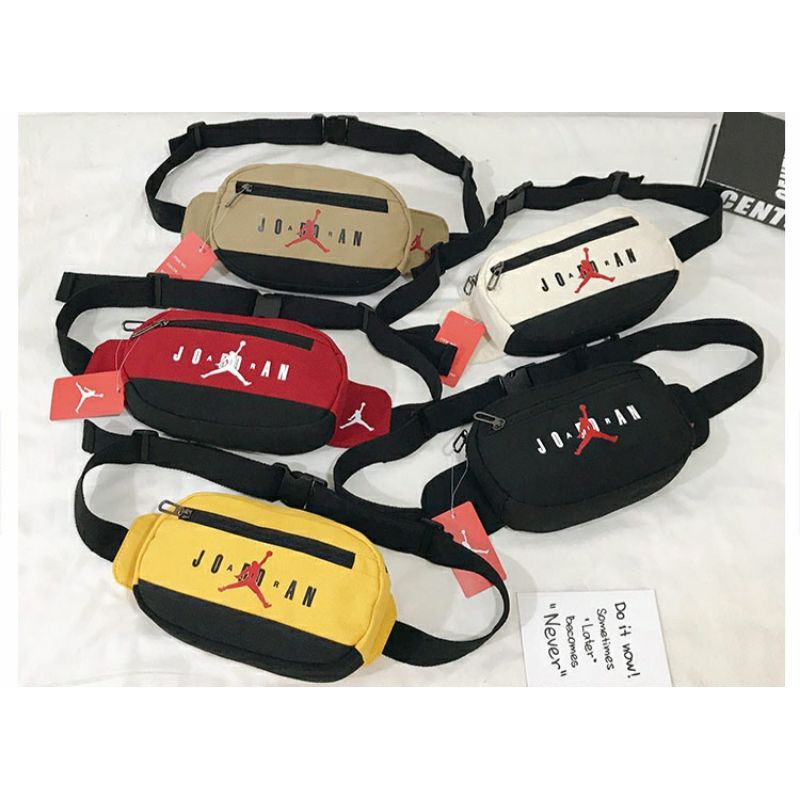 Jual Nike Air Jordan Jumpman Crossbody Fanny Pack Shoulder Waist Bag ...