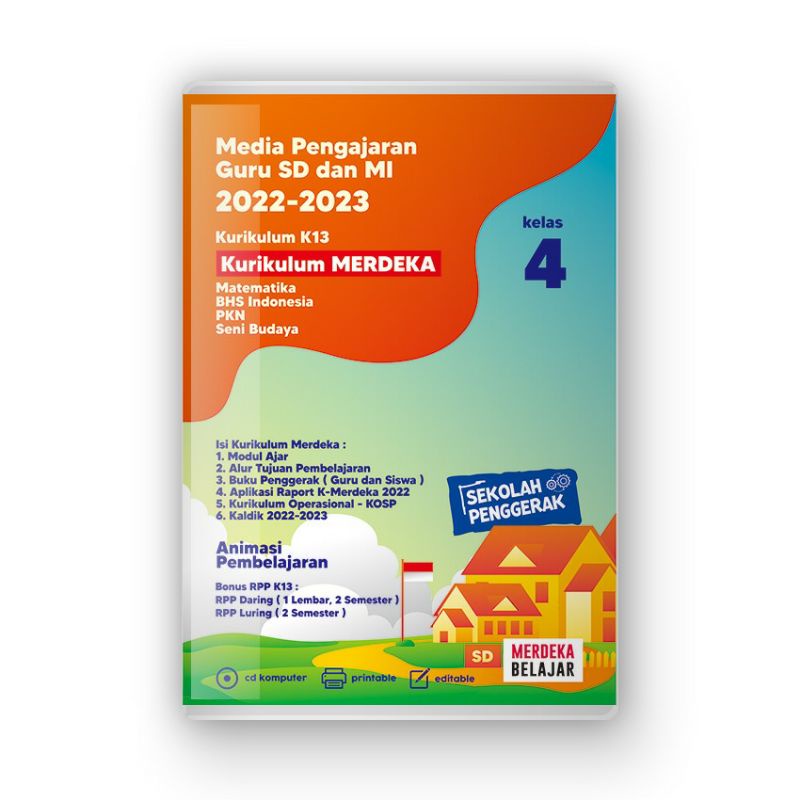 Jual KURIKULUM MERDEKA RPP DARING, RPP LURING, RPP 1 Lembar k13 CD Perangkat Pembelajaran SD/MI ...