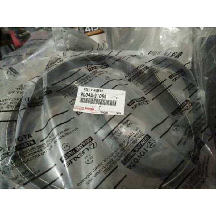 Jual V Belt Tali Kipas Fan Belt Veloz Rush Terios Original 9004A-91059 | Shopee Indonesia