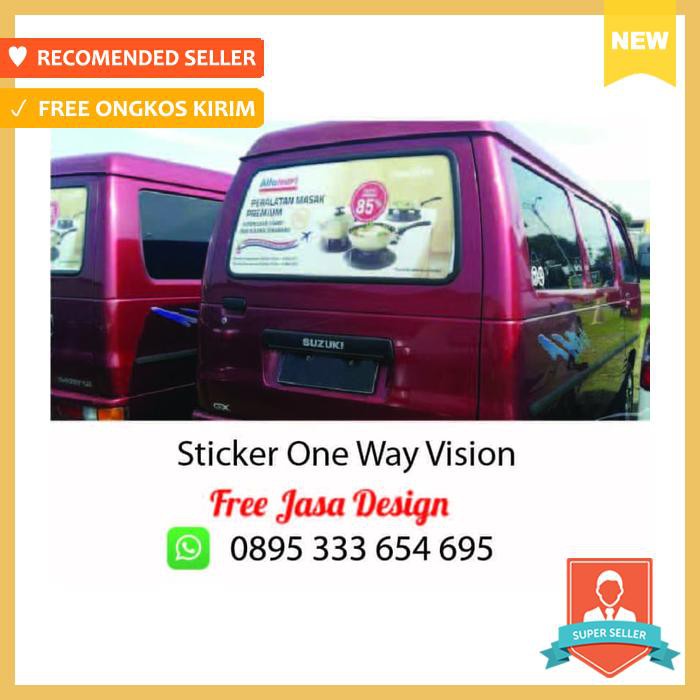 Jual Sticker One Way Vision | Shopee Indonesia