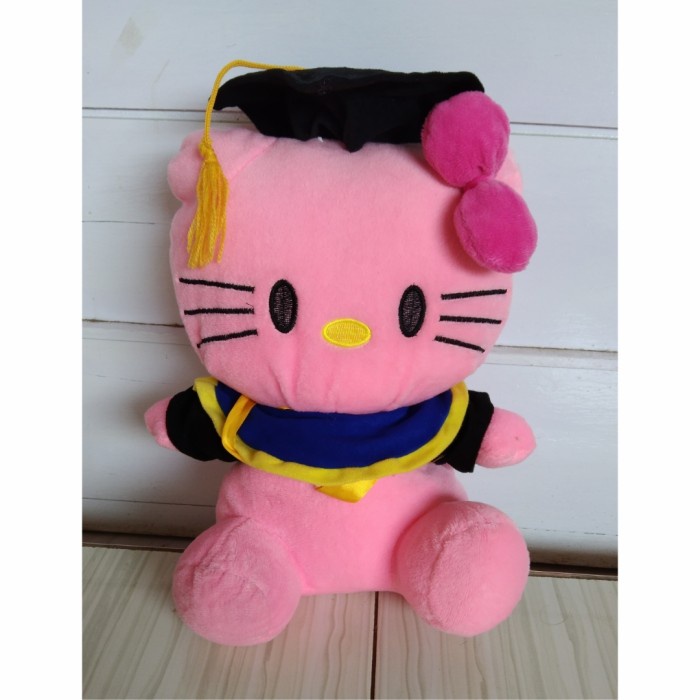 Jual BONEKA WISUDA HELLO KITTY WISUDA TOGA SIZE S KADO KELULUSAN ANAK ...