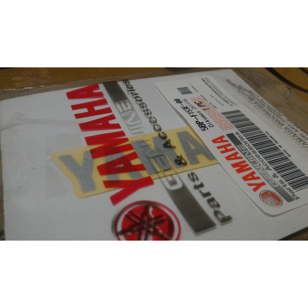 Jual Stiker Yamaha Tool Box Yamaha RX King 5BP-F153E-01 | Shopee Indonesia