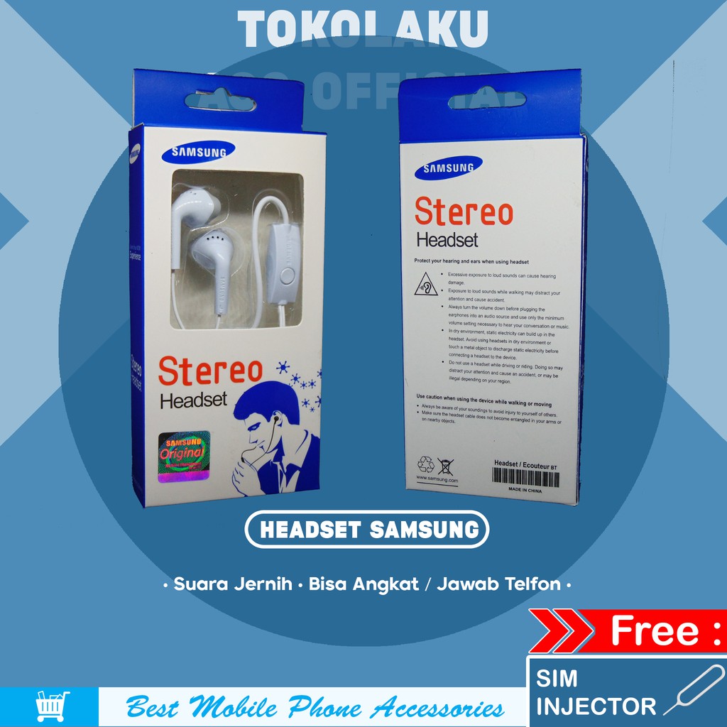Jual Headset Samsung Original Earphone Samsung Original Hendset Samsung ...