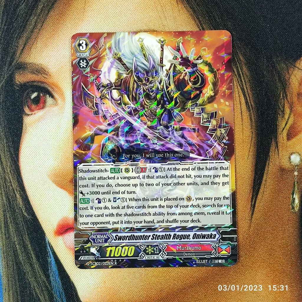 Jual vanguard swordhunter stealth rogue oniwaka G-TCB02 R original | Shopee Indonesia