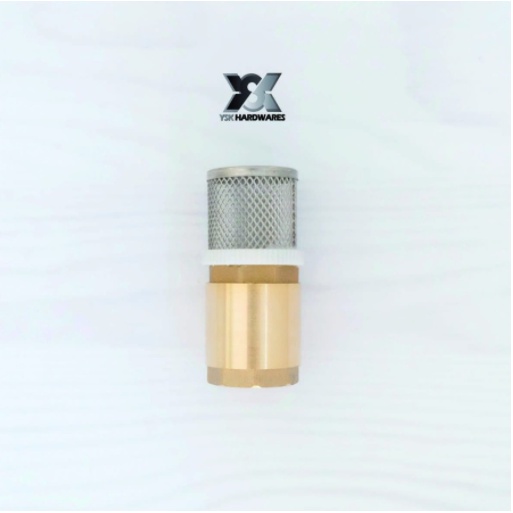 Jual Foot Klep Kuningan drat 3/4 in 0.75 / footklep / footvalve / foot ...