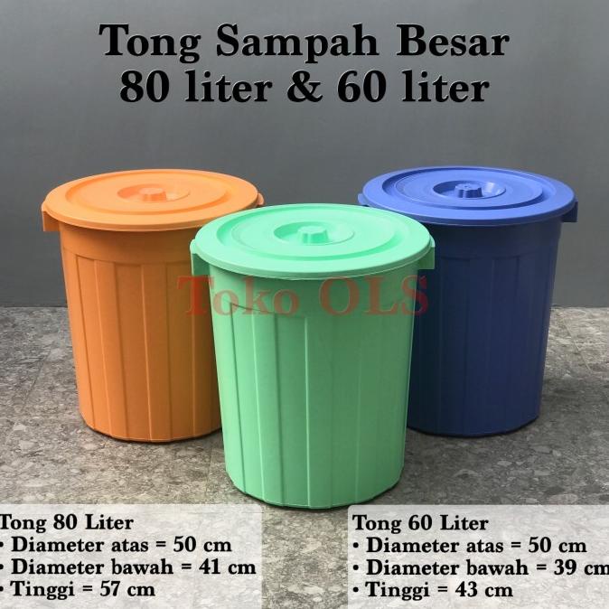 Jual [Ready] Tong Sampah Besar / Tong Sampah Jumbo Murah Kuat Tebal ...