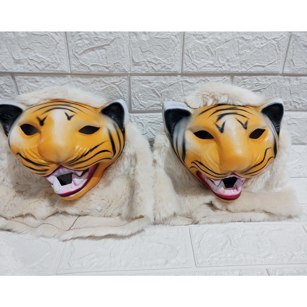 Jual TOPENG MACAN DAN MONYET ANAK DEWASA TERMURAH / TOPENG SINGA ...