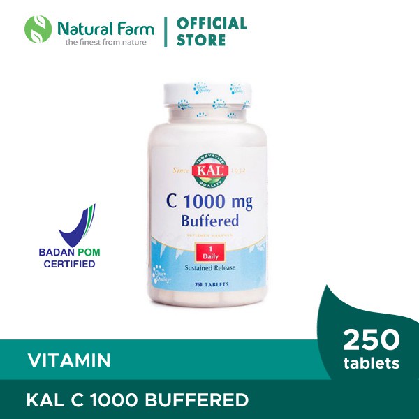 Jual Kal C 1000 Buffered 250'S | Shopee Indonesia