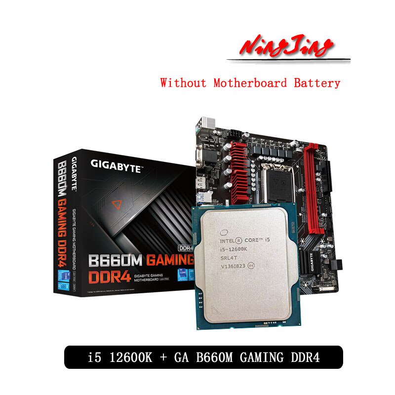 Jual PREORDER GIGABYTE GA B660M GAMING DDR4 Motherboard + Intel i5 12600K CPU Suit B660 LGA1700 ...