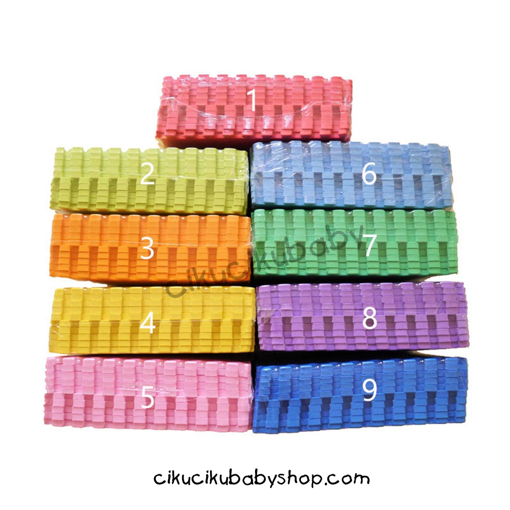Jual Alas Lantai Evamat puzzle polos 30x30 / alas bermain | Shopee ...