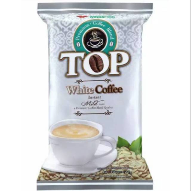 Jual Top kopi instant white coffee kemasan bag isi 10 sachet x 31 gram ...