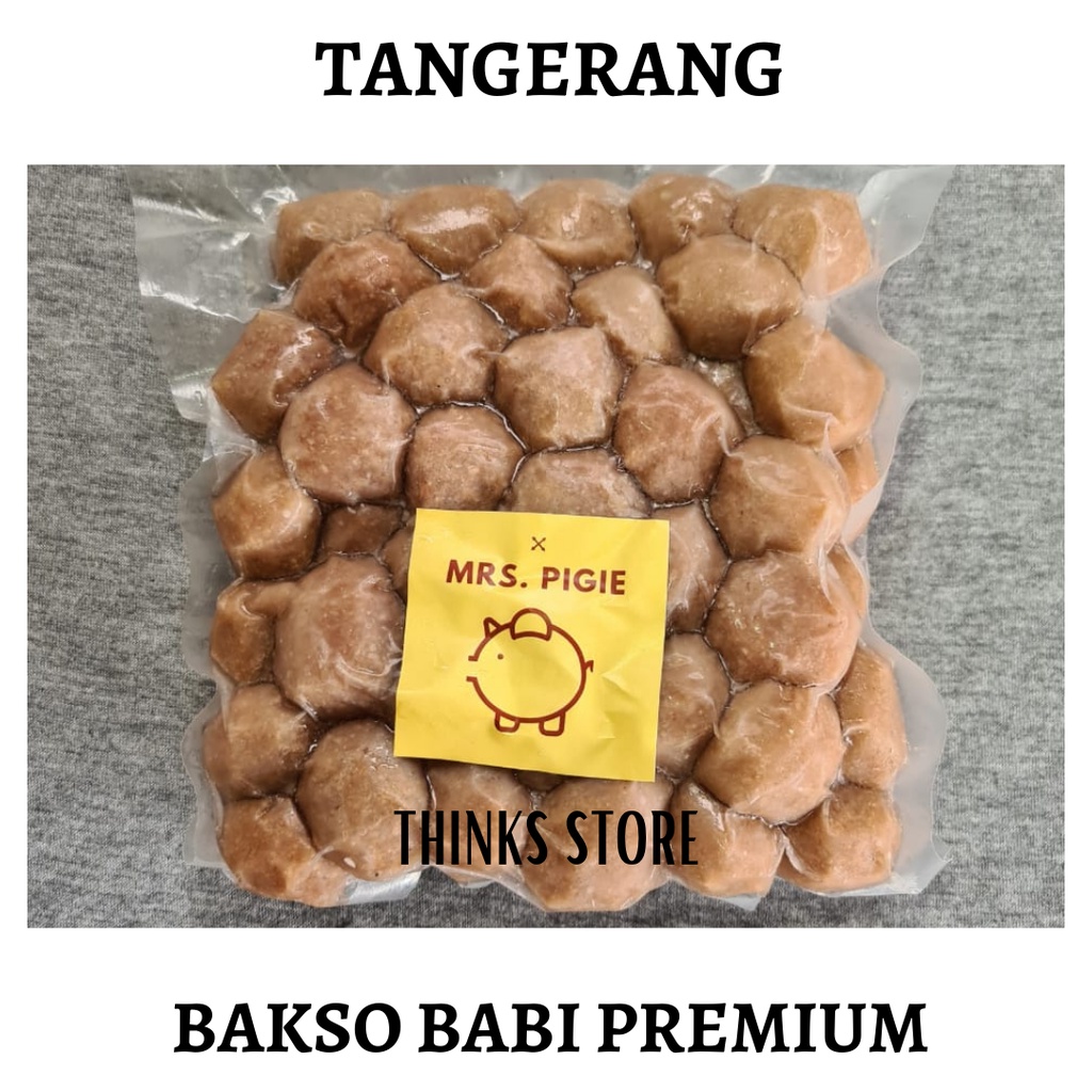 Jual Baso Babi / Pork Meat Ball / Bakso Babi Bali 500gr | Shopee Indonesia