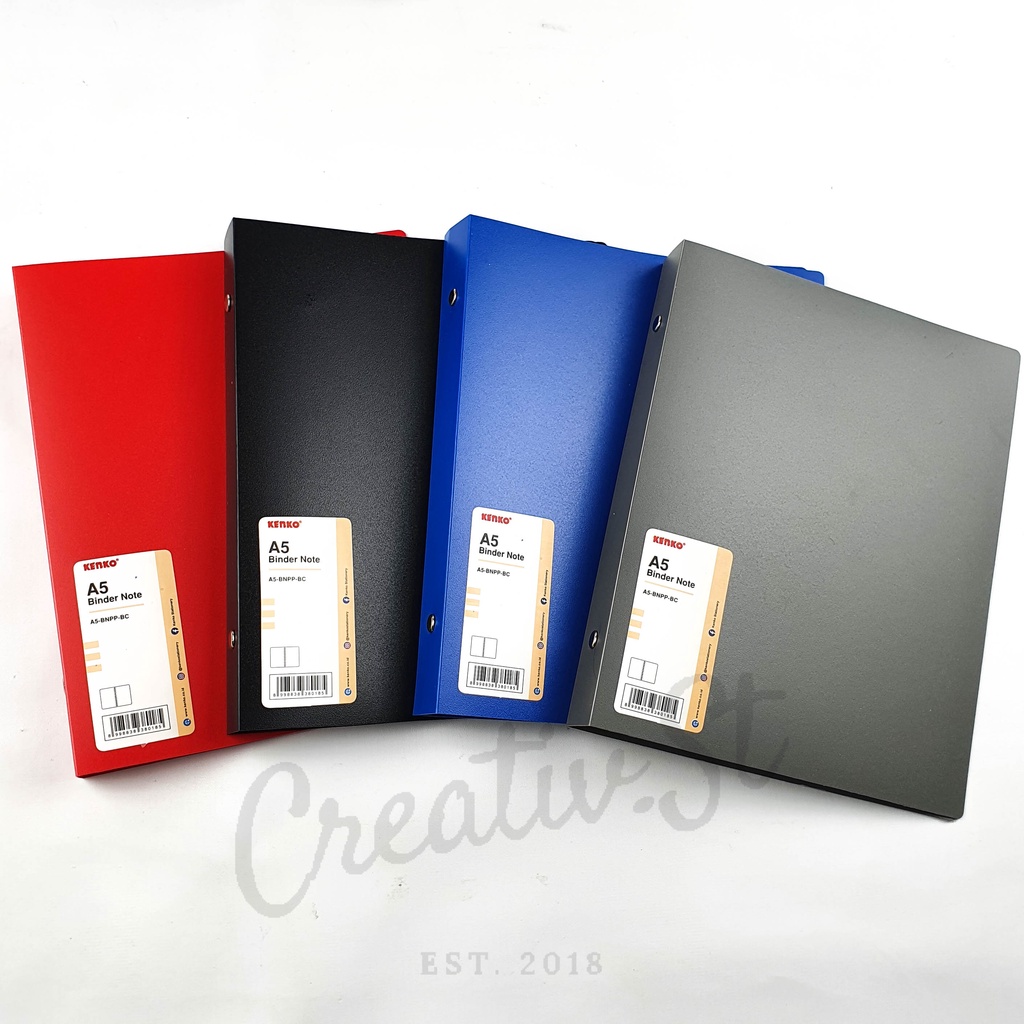 Jual KENKO Binder Note Kuliah A5 Polos Trendy Bnpp Bc 21 Cm X 15 Cm ...