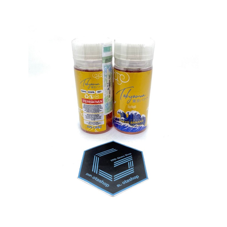 Jual Tokyoman Tokyo Banana by JVS 100ml 3mg 6mg liquid vape vapor tokyo ...