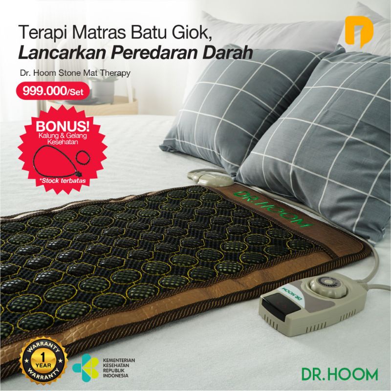 Jual Dr Hoom Stone Mat Therapy (Matras Terapi Kesehatan) | Shopee Indonesia