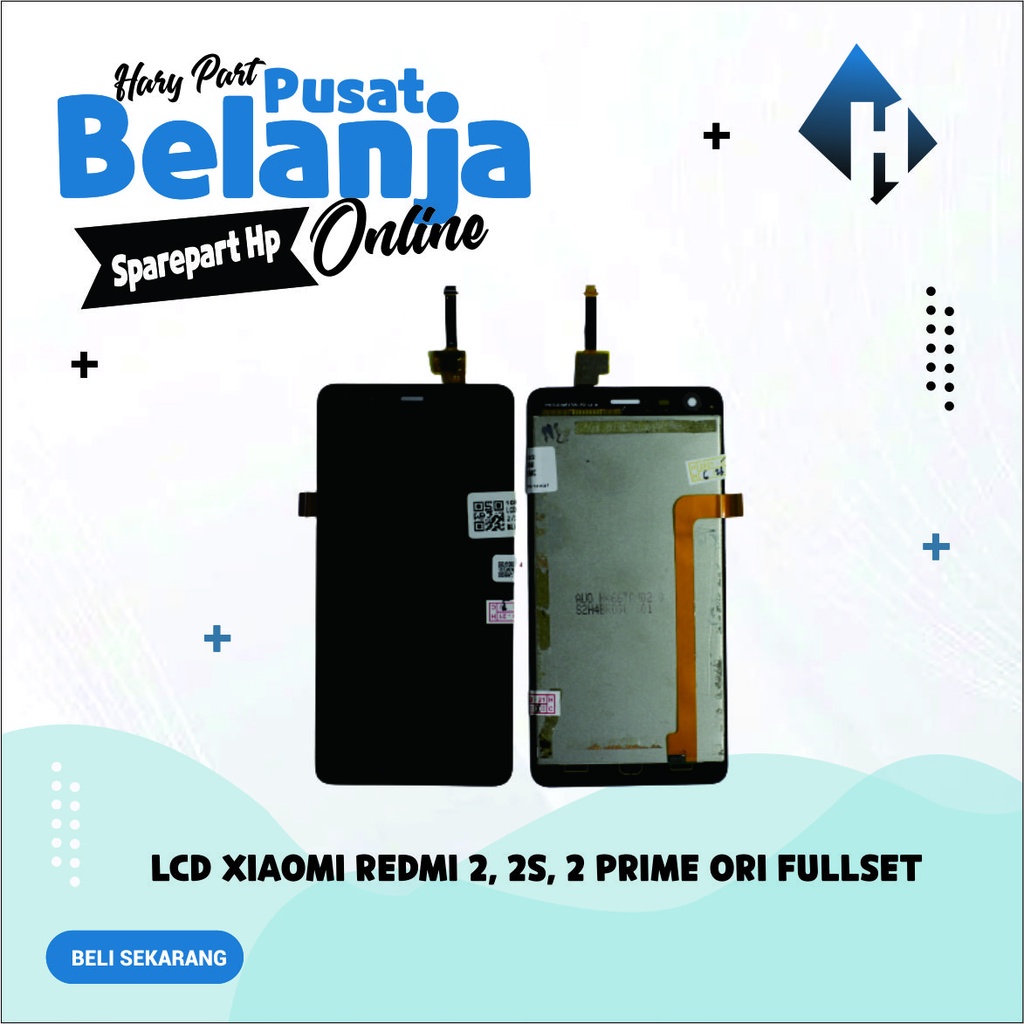 Jual LCD Xiaomi Redmi 2 / 2S / 2 Prime Fullset | Shopee Indonesia