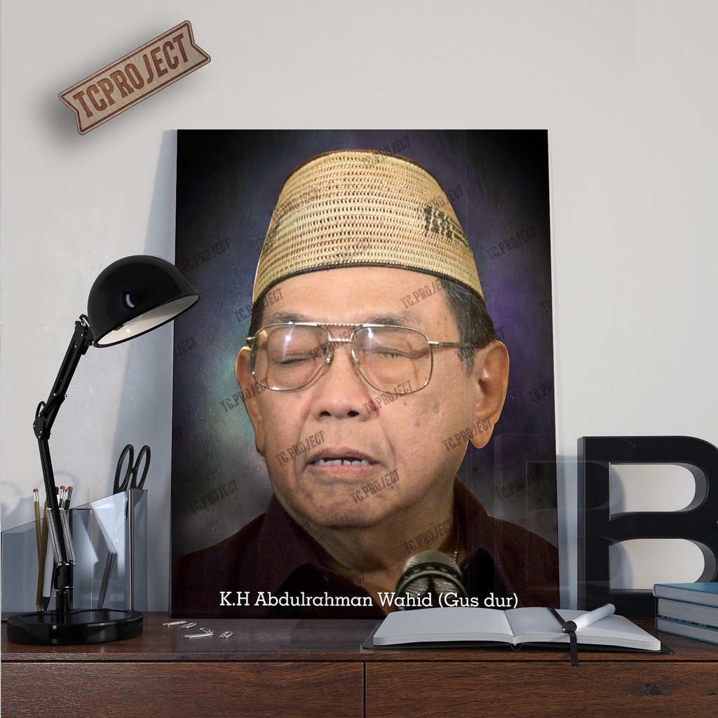 Jual Poster Gus Dur - Wall Decor Hiasan Dinding | Shopee Indonesia