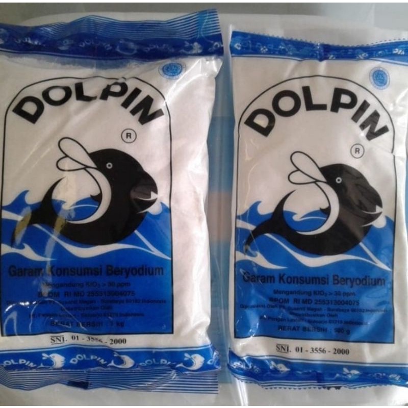 Jual Garam Dolphin 1kg | Shopee Indonesia