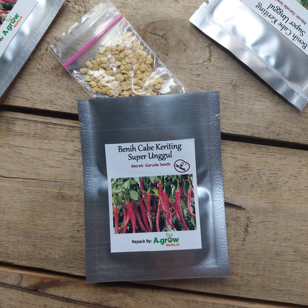Jual 150 Benih Biji Bibit Cabe Cabai Keriting Hibrida Super Unggul ...