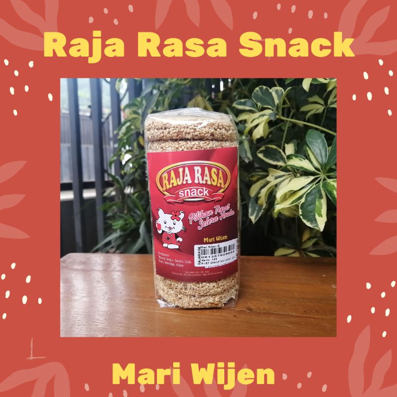 Jual [RAJA RASA SNACK] Mari Wijen Raja Rasa / Camilan Serba 10.000 ...