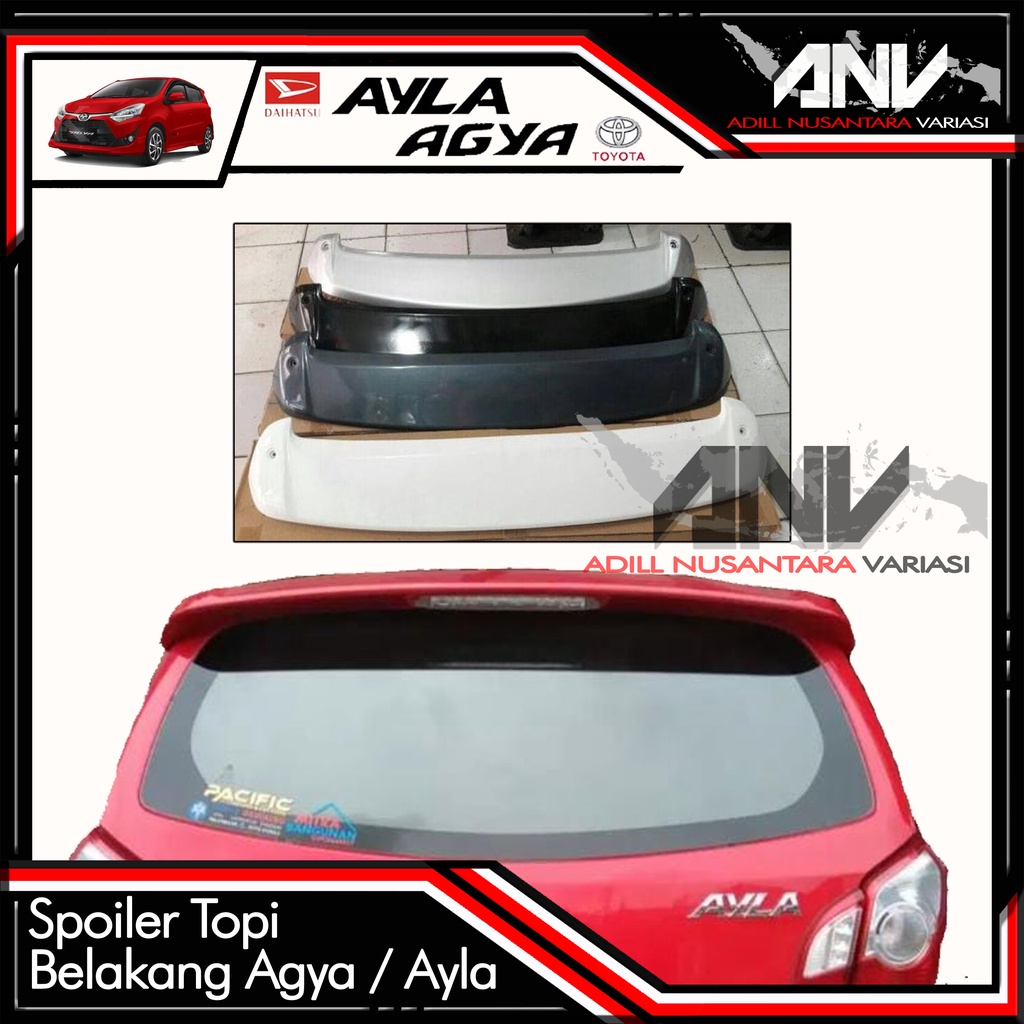 Jual Spoiler - Topi Belakang Agya/Ayla | Shopee Indonesia