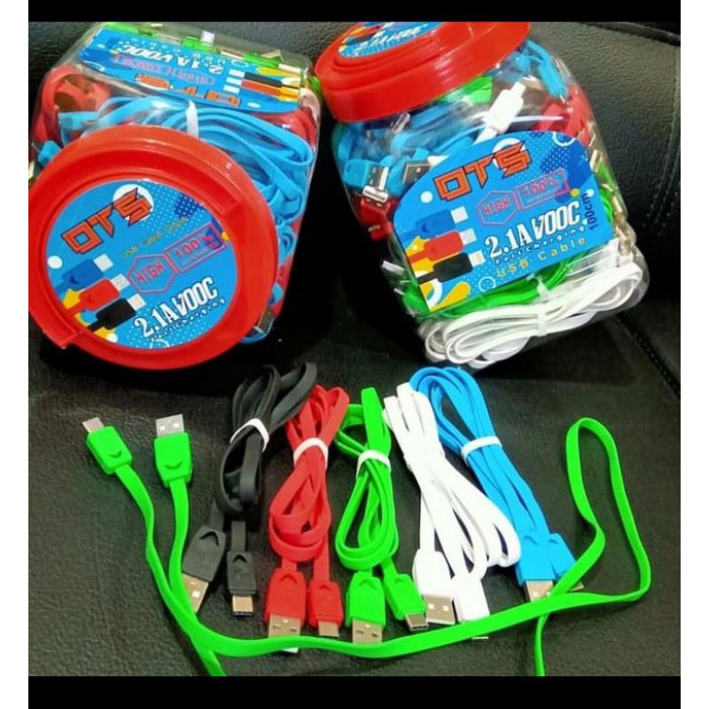 Jual KABEL OTS COLOKAN TYPE C DAN IPHON PERPCS | Shopee Indonesia