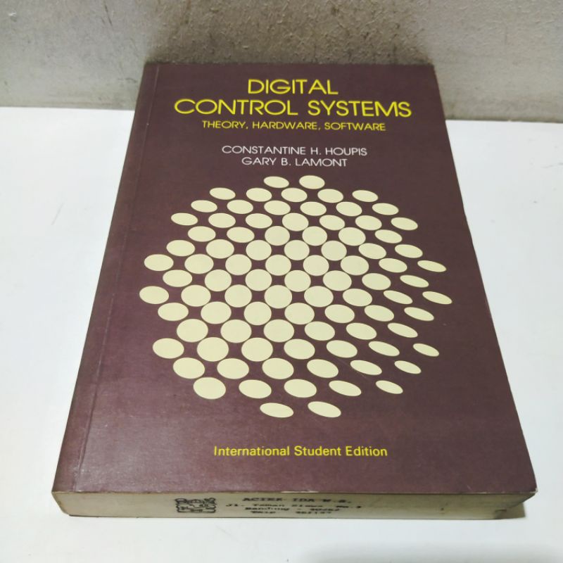 Jual Buku Obral Super Murah - Buku Digital Control Systems: Theory, Hardware, Software | Shopee ...